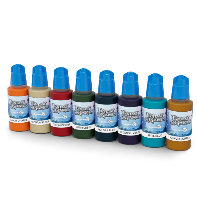 Conjunto Tintas Acrílicas Fantasy - BASIC COLORS 2 - Scale75 - Sua loja de pintura!