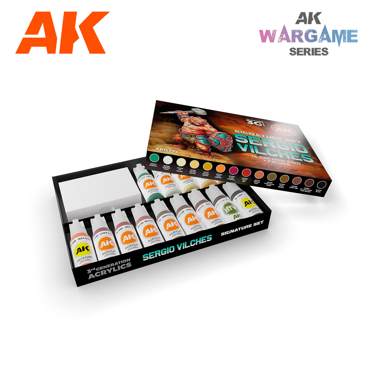 Conjunto Tintas Acrílicas SIGNATURE SET SERGIO VILCHES - AK Interactiv ...