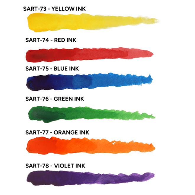 Conjunto Tintas Acrílicas Artist - INKSIDE OUT - Scale75 (Box x6 20ml ...