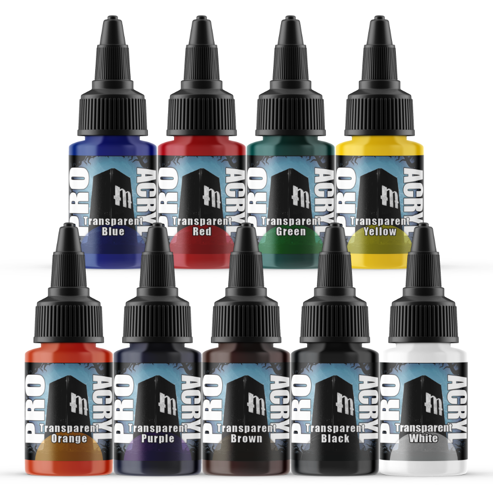 Conjunto Tintas Acrílicas Artísticas Translúcidas - EXPANSION SET Nº 2 - Sua loja de pintura!