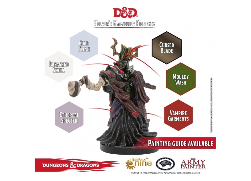 Conjunto de Tintas Acrílicas: D&D Undead - Army Painter (10x 12ml ...