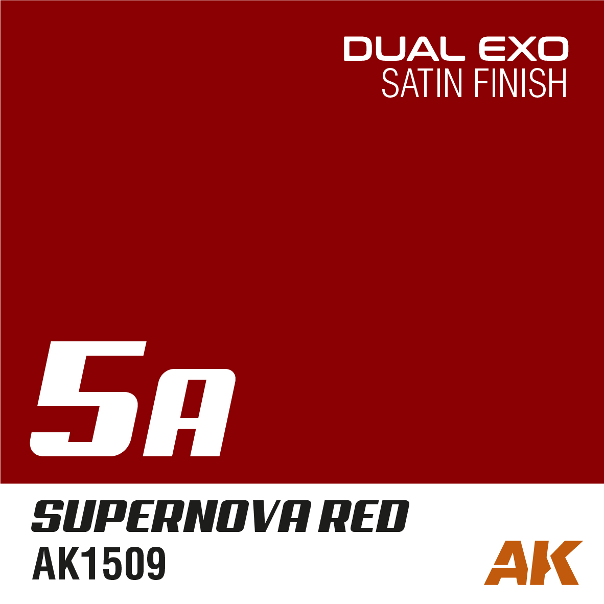 Conjunto Tintas Acrílicas Dual Exo - SUPERNOVA RED & DIRTY RED - AK In ...