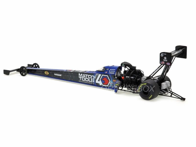 Dragster Matco Tools 40º Aniversário TFD NHRA 1:24 Autoworld - 18 anos ...