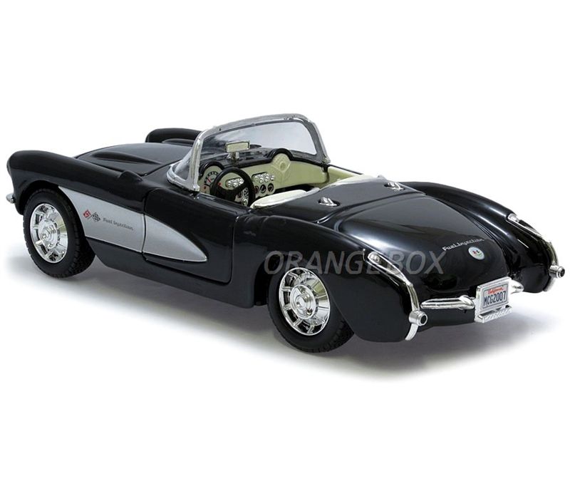 Chevrolet Corvette 1957 1:24 Maisto Preto - 19 anos! Loja on-line de ...