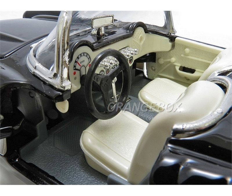 Chevrolet Corvette 1957 1:24 Maisto Preto - 19 anos! Loja on-line de ...