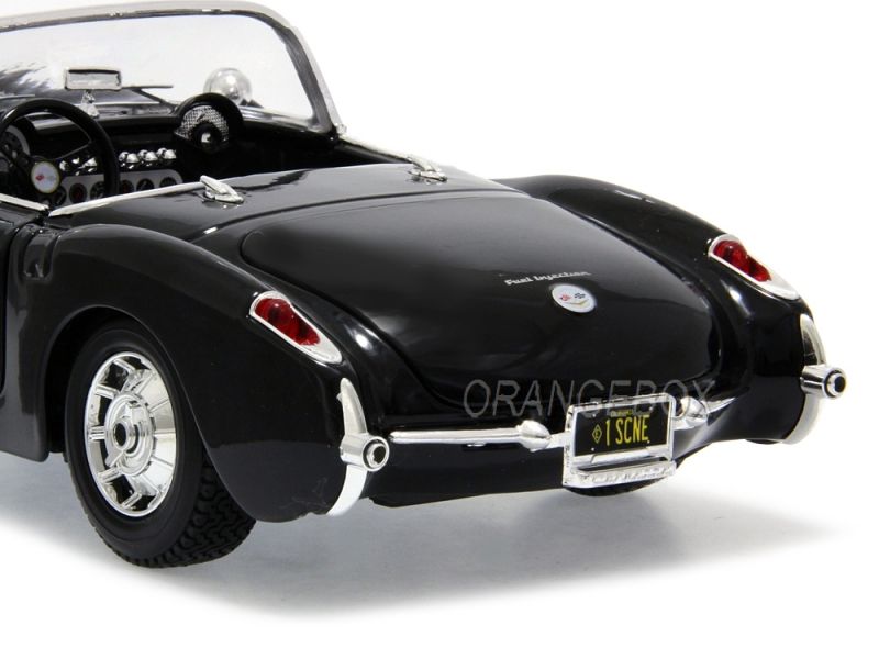 Chevrolet Corvette 1957 Highway Patrol Maisto 1:18 - 19 anos! Loja on ...