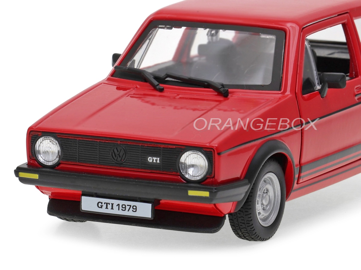 Volkswagen Golf Mk1 GTI 1979 Bburago 1:24 Vermelho - 18 anos! Loja on-line de miniaturas ...