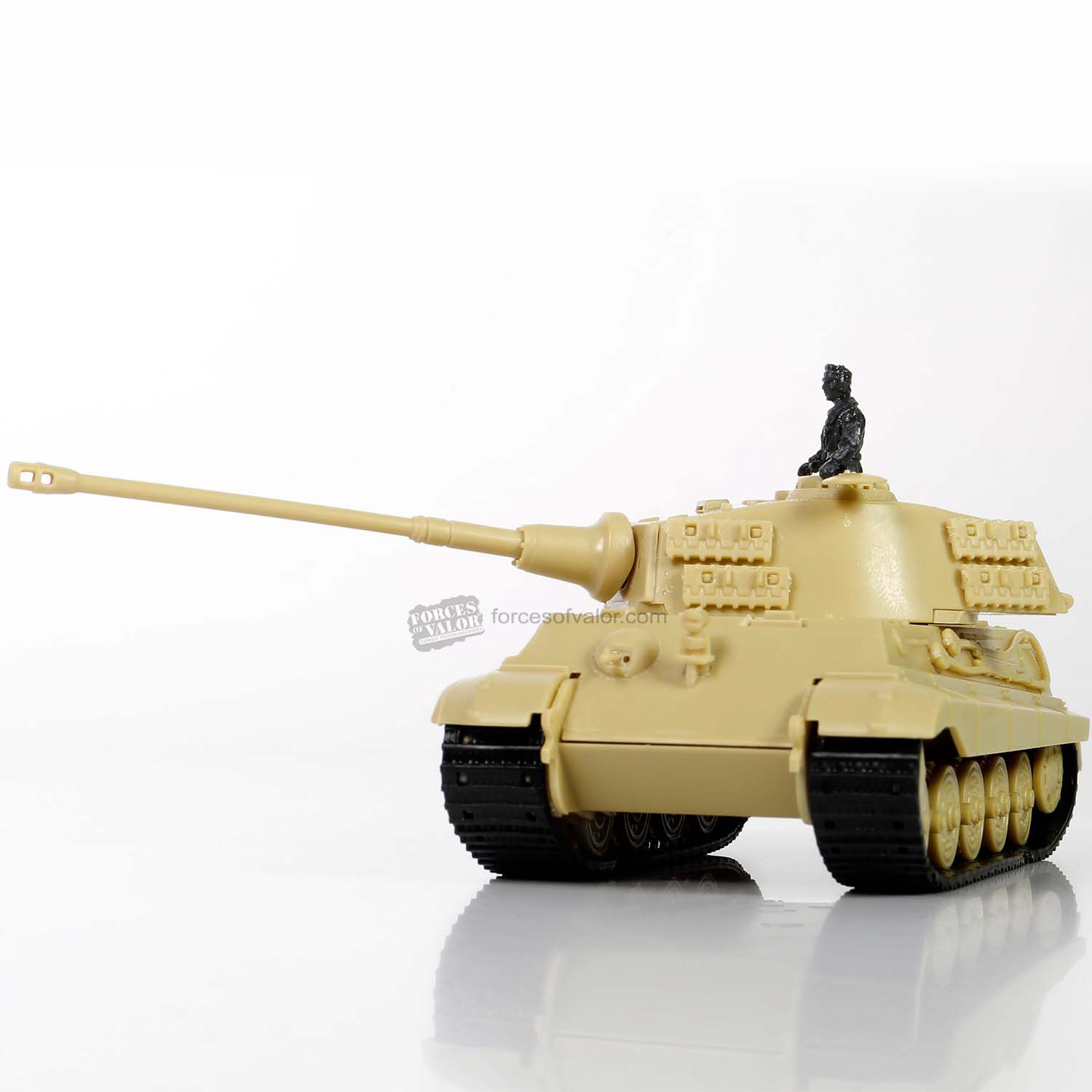 Model Kit Tanque German King Tiger Henschel Turret (Ardennes 1944) 1:72 ...