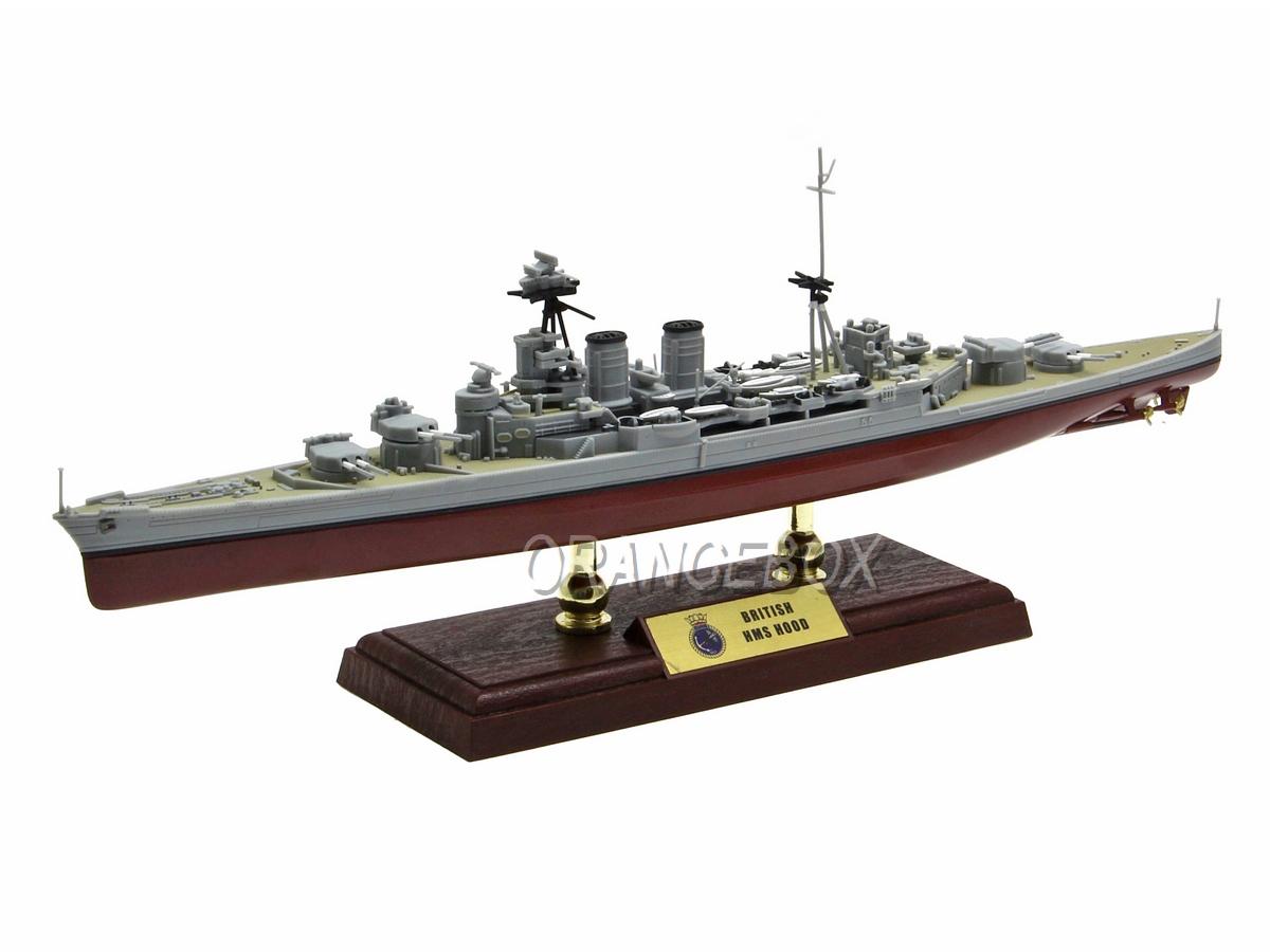 Navio British Admiral-Class Battlecruiser HMS Hood Dinamarca 1941 1:700 ...