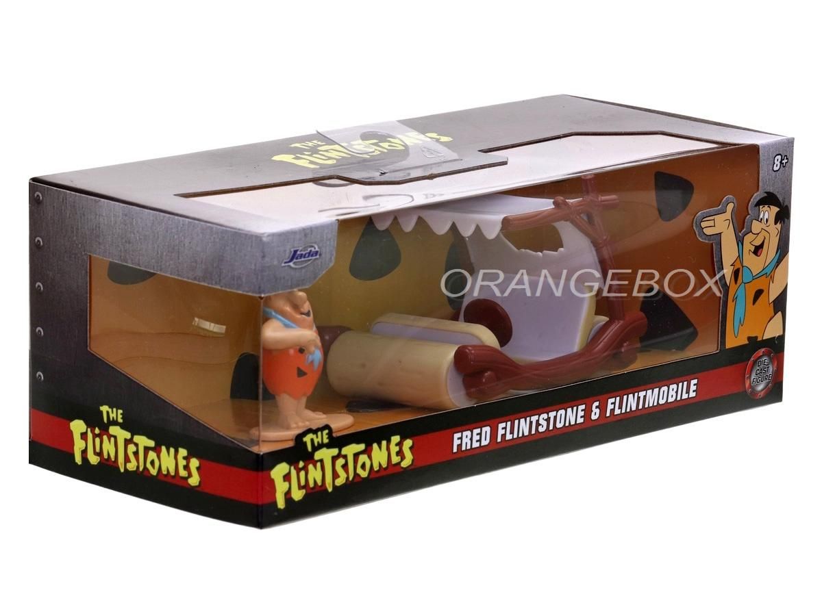 The Flintstones Flintmobile + Fred Flintstone Jada Toys 1:32 - 19 anos ...