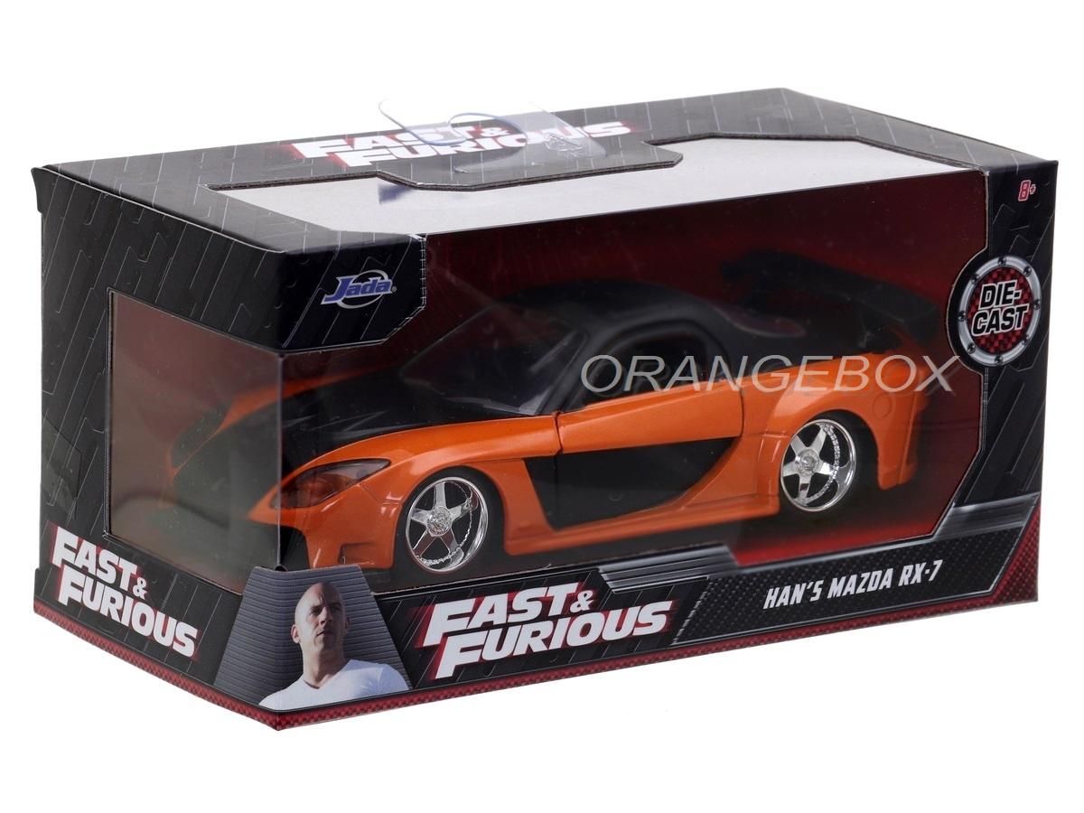 Han's Mazda RX-7 Fast & Furious 1:32 Jada Toys - 19 anos! Loja on-line de miniaturas colecionáveis!