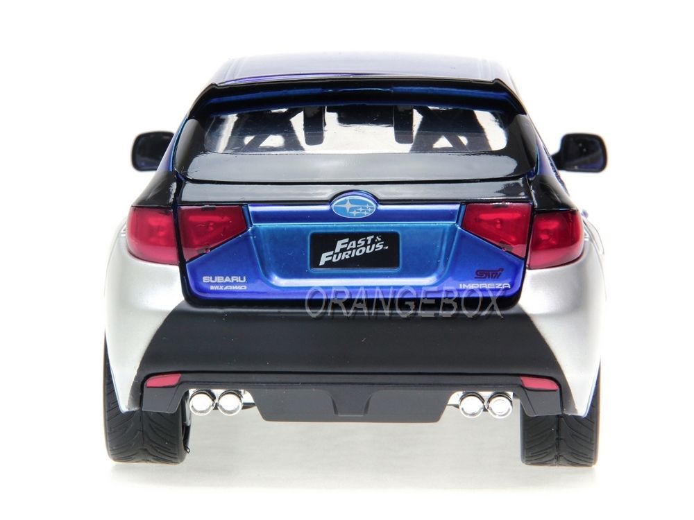 Brian's Subaru Impreza WRX STI Fast & Furious Jada Toys 1:24 - 18 anos! Loja on-line de ...