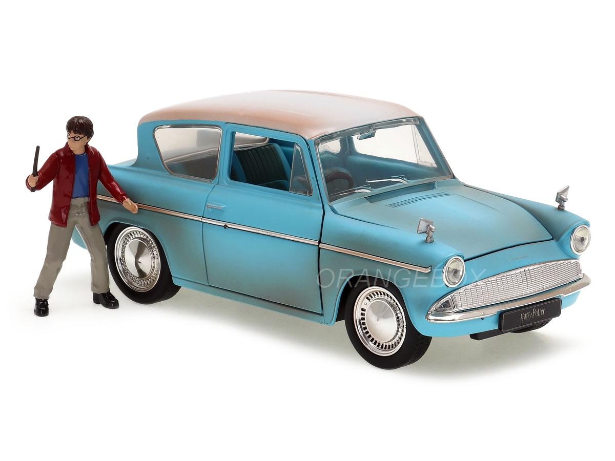 Ford Anglia 1959 Jada Toys 1:24 + Figura Harry Potter - 20 anos! Loja ...