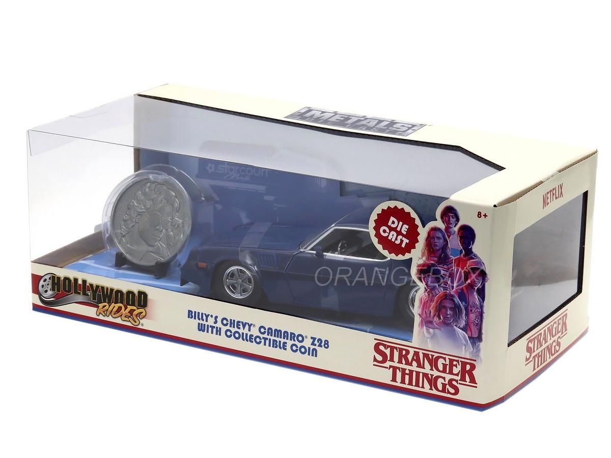 Billy's Chevrolet Camaro Z28 Stranger Things Jada Toys 1:24 - 18 anos ...