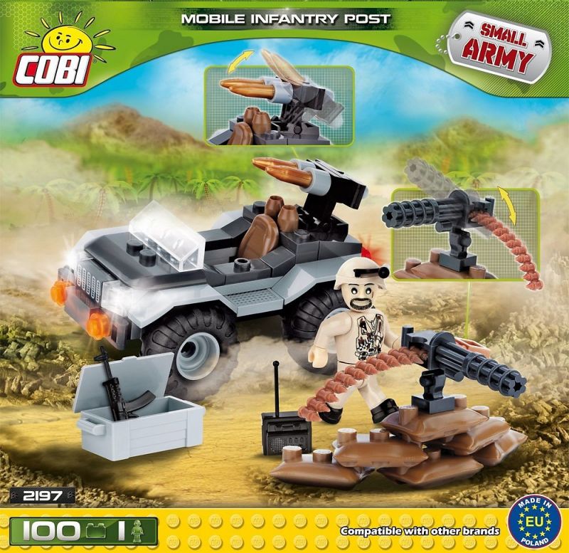 Blocos para Montar Jeep Mobile Infantry Post Cobi - 19 anos! Loja on-line de miniaturas ...