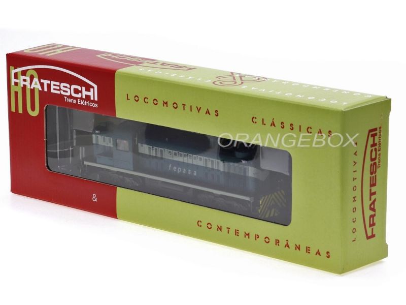 Locomotiva RSC-3 FEPASA 1:87 HO Frateschi - 3084 - 19 anos! Loja on ...