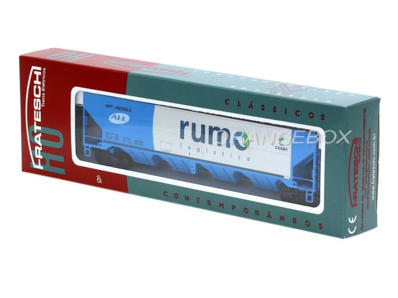 Vagão HPD Rumo (Fase I) 1:87 HO Frateschi - 2097 - 19 anos! Loja on ...