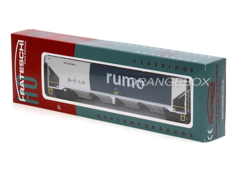 Vagão HPT Rumo (Fase II) 1:87 HO Frateschi - 2087 - 19 anos! Loja on ...