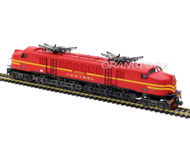 Locomotiva Elétrica V8 RFFSA (Fase I) 1:87 HO Frateschi - 3051 - 18 ...