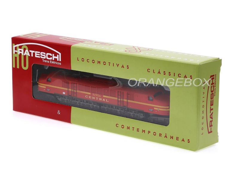 Locomotiva Elétrica V8 RFFSA (Fase I) 1:87 HO Frateschi - 3051 - 19 ...