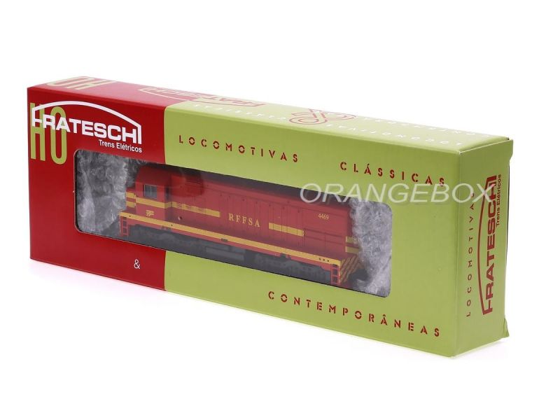 Locomotiva G22CU RFFSA 1:87 HO Frateschi - 3042 - 19 anos! Loja on-line ...