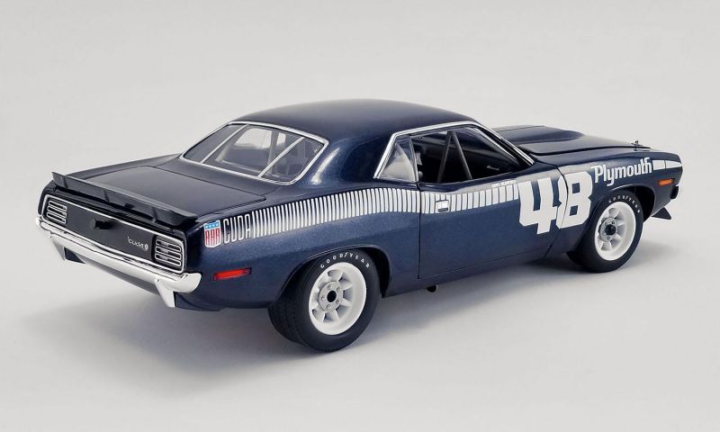 Plymouth Trans Am Barracuda 1970 Pilot Car Edição Limitada 1:18 Acme ...