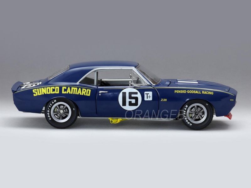 Chevrolet Camaro Z/28 1967 Sunoco Gmp 1:18 - 20 anos! Loja on-line de ...
