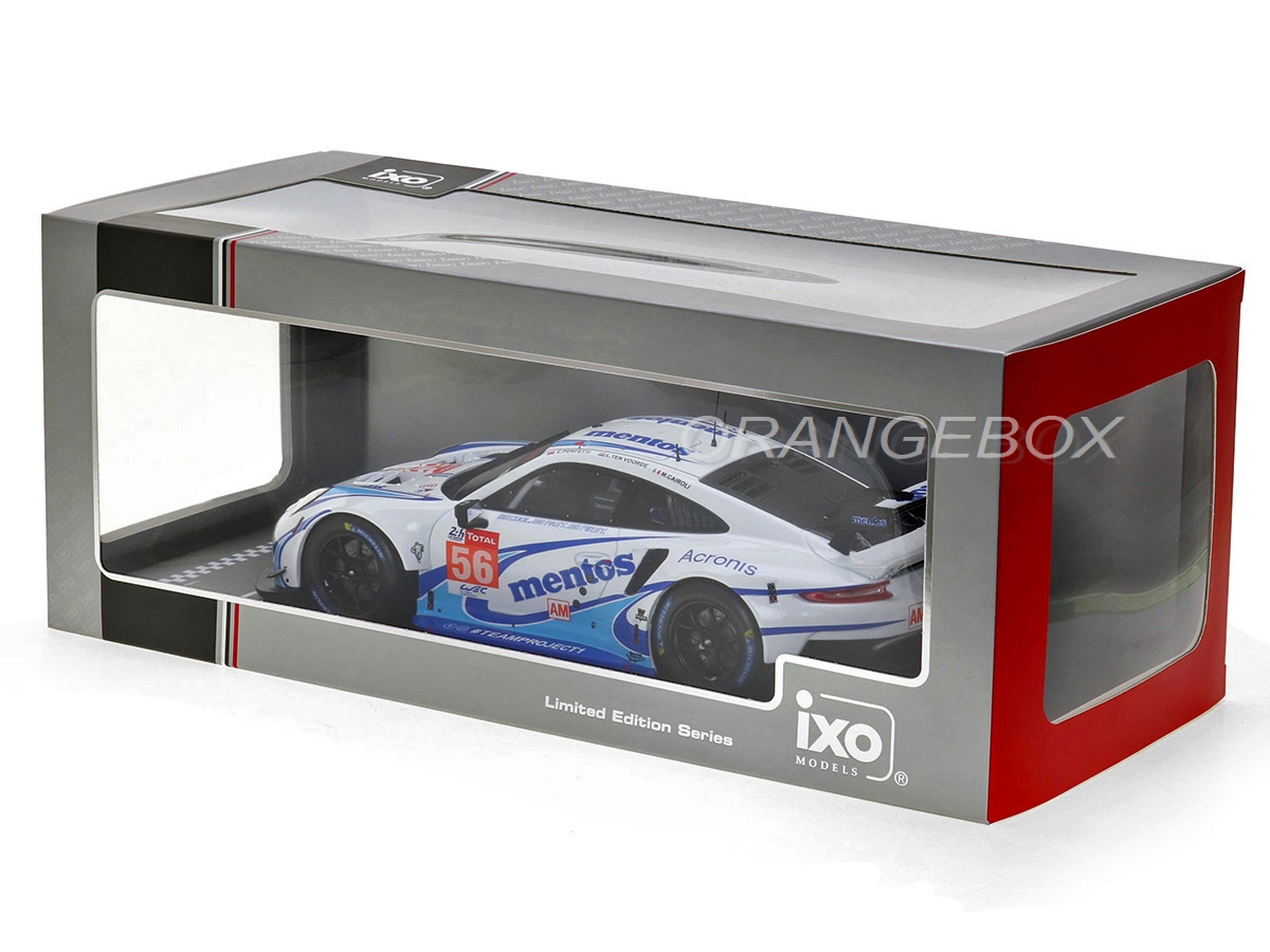 Porsche 911 RSR Mentos 24H LeMans 2020 1:18 Ixo Models - 20 anos! Loja ...