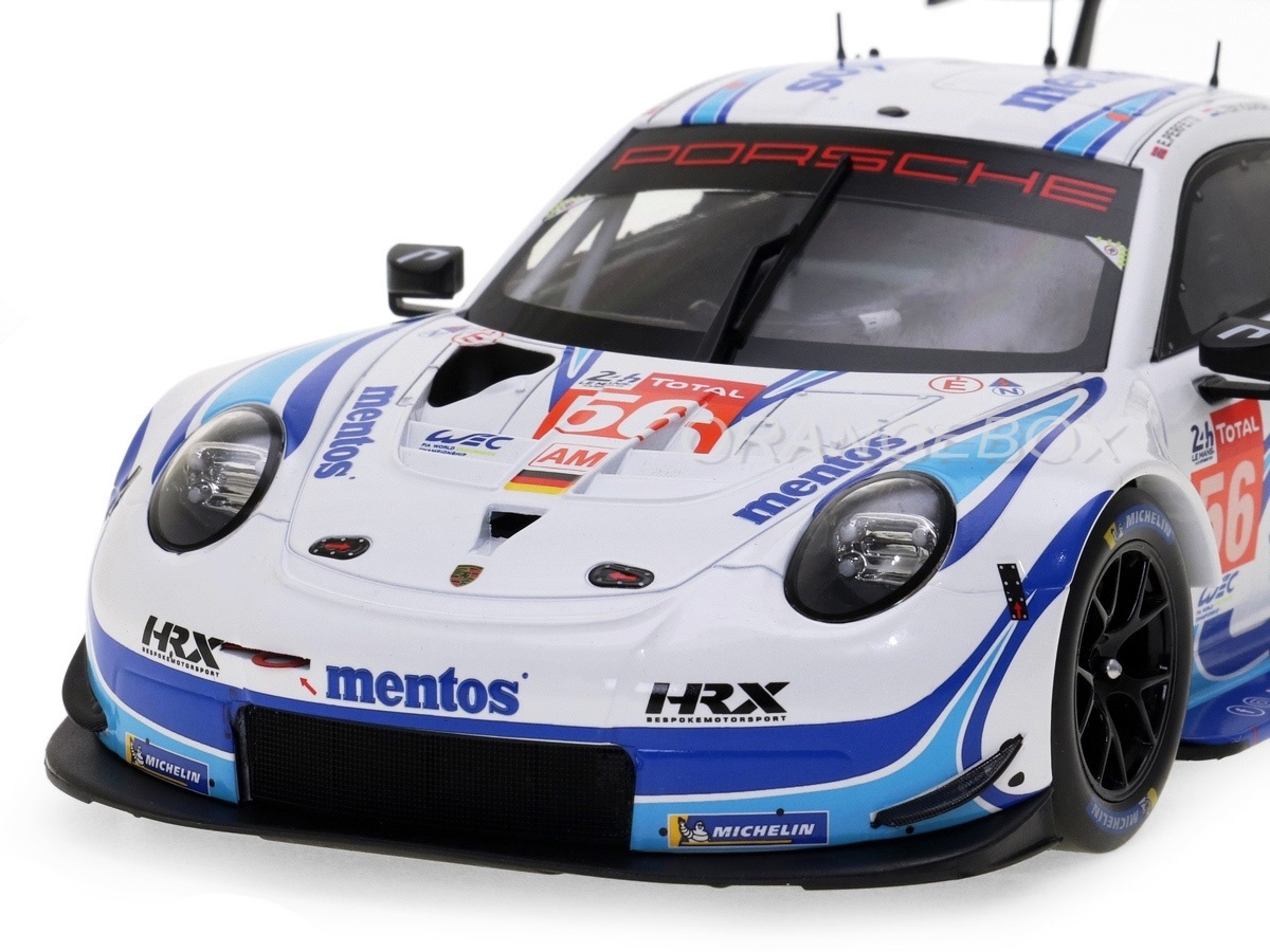 Porsche 911 RSR Mentos 24H LeMans 2020 1:18 Ixo Models - 20 anos! Loja ...