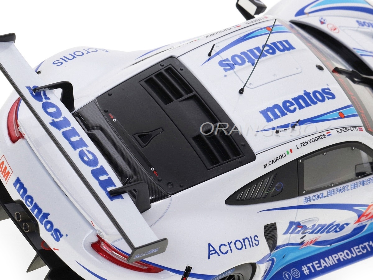 Porsche 911 RSR Mentos 24H LeMans 2020 1:18 Ixo Models - 20 anos! Loja ...