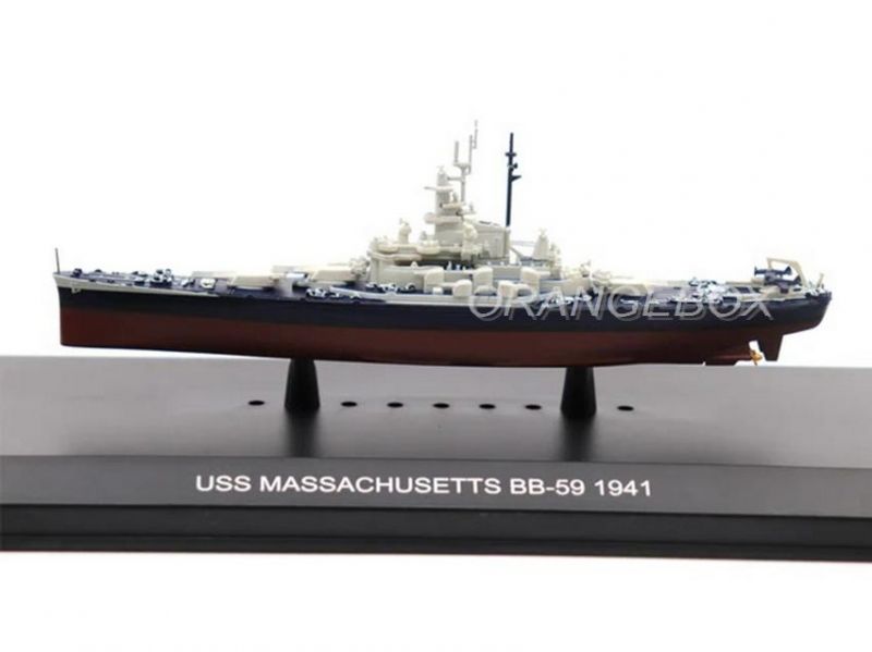 Navio USS Massachusetts BB-59 1941 1:1250 Motorcity Classics - 19 anos ...