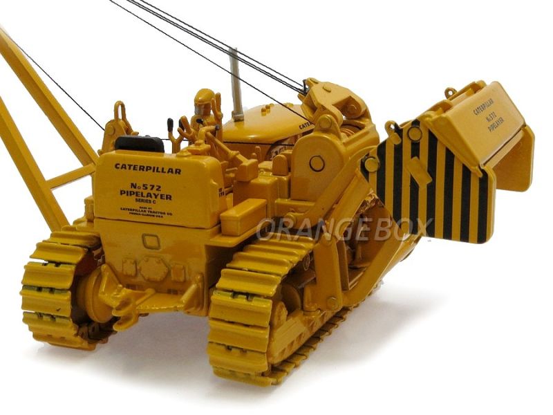 Assentador de Tubos Caterpillar 572C 1:50 Norscot - 18 anos! Loja on-line de miniaturas ...