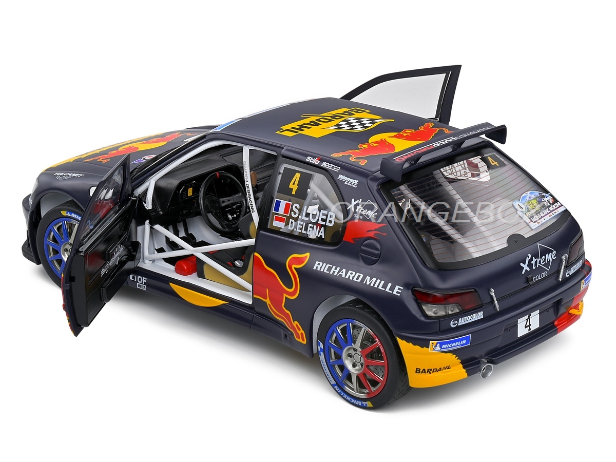 Peugeot 306 Maxi Rally Du Mont Blanc 1:18 Solido - 19 anos! Loja on ...
