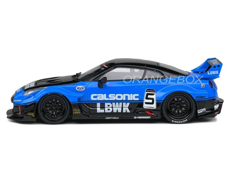 Nissan GT-R (R35) LB Silhouette Calsonic 1:43 Solido - 19 anos! Loja on ...