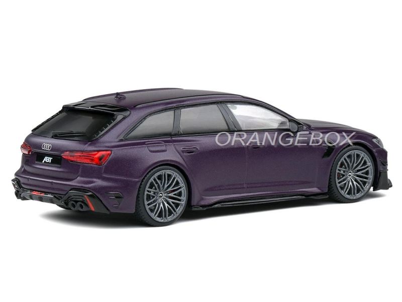 Audi RS6-R (C8) ABT 2022 1:43 Solido Purple - 17 anos! Loja on-line de miniaturas colecionáveis!
