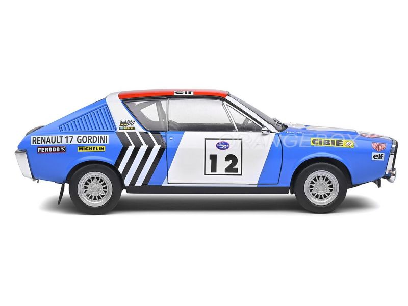 Renault 17 Rallye Press On Regardless 1974 1:18 Solido - 19 anos! Loja ...