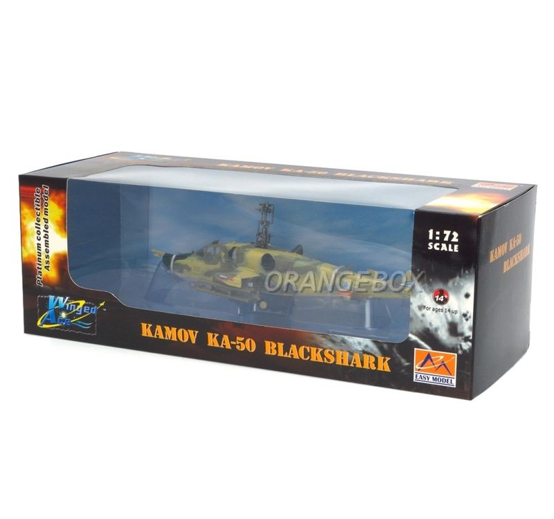 Helicóptero Kamov KA-50 Blackshark (Russia) Easy Model 1:72 - 20 anos ...