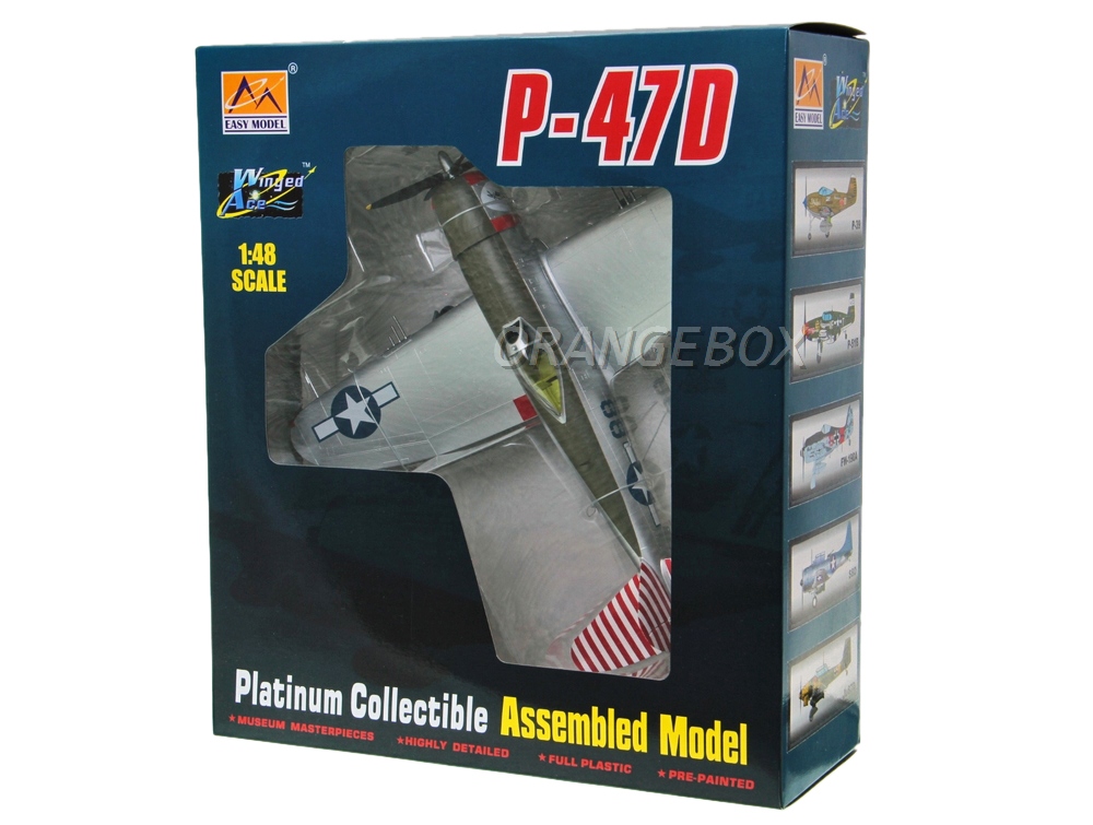 Avião P-47D 527FS 86FG 1:48 Easy Model - 20 anos! Loja on-line de ...