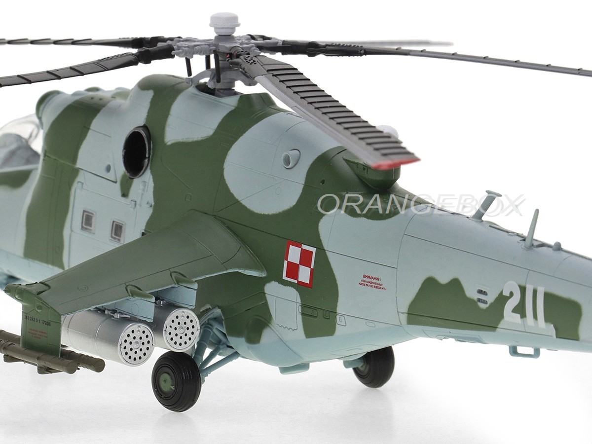 Helicóptero Mi-24 Poland Air Force 1:72 Easy Model - 19 anos! Loja on ...