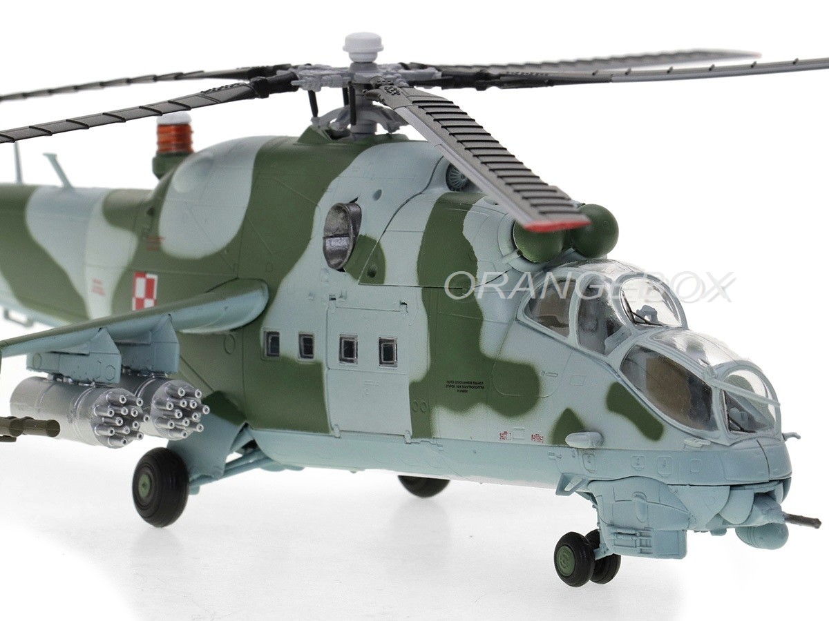Helicóptero Mi-24 Poland Air Force 1:72 Easy Model - 19 anos! Loja on ...