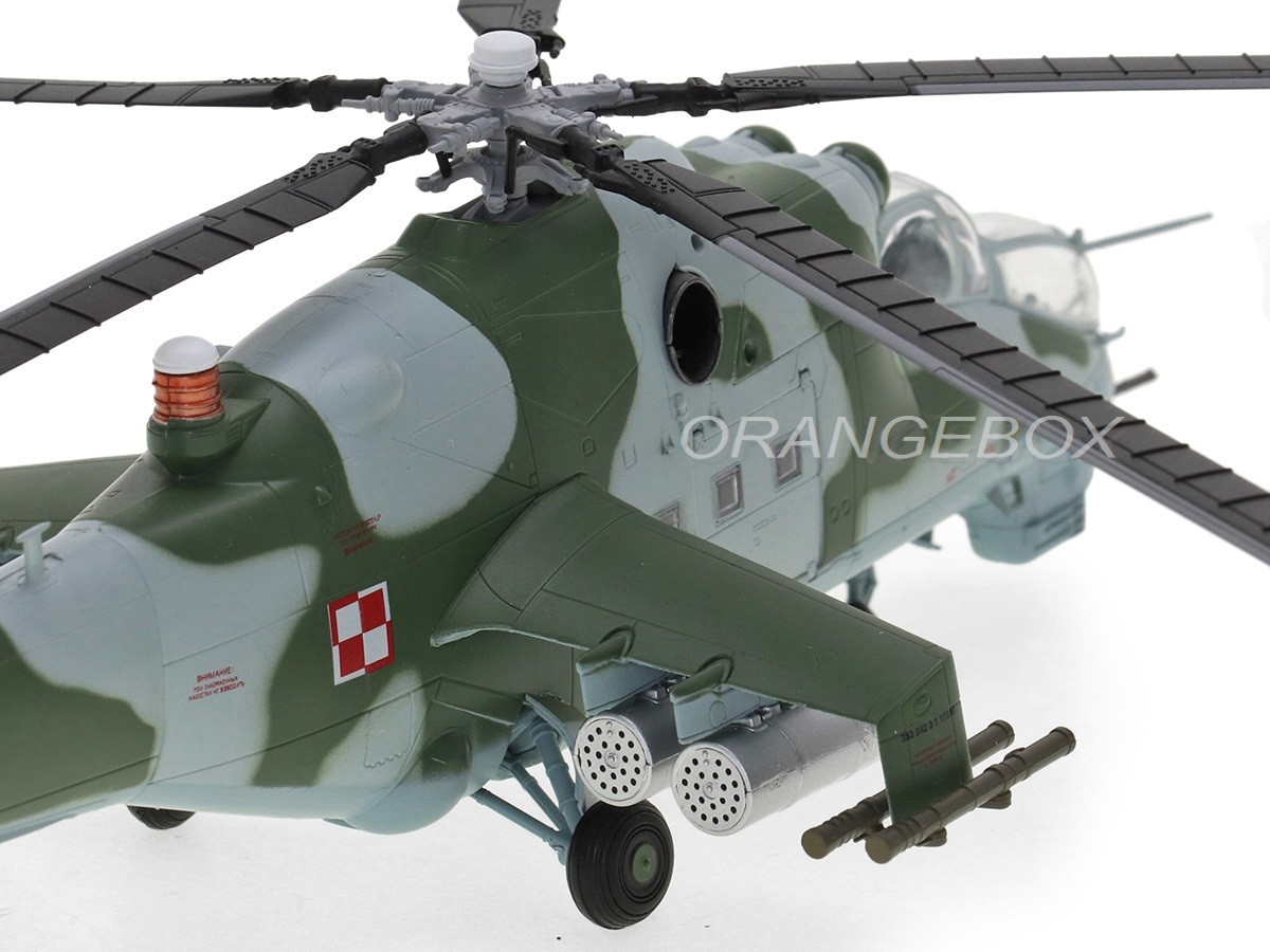 Helicóptero Mi-24 Poland Air Force 1:72 Easy Model - 19 anos! Loja on ...