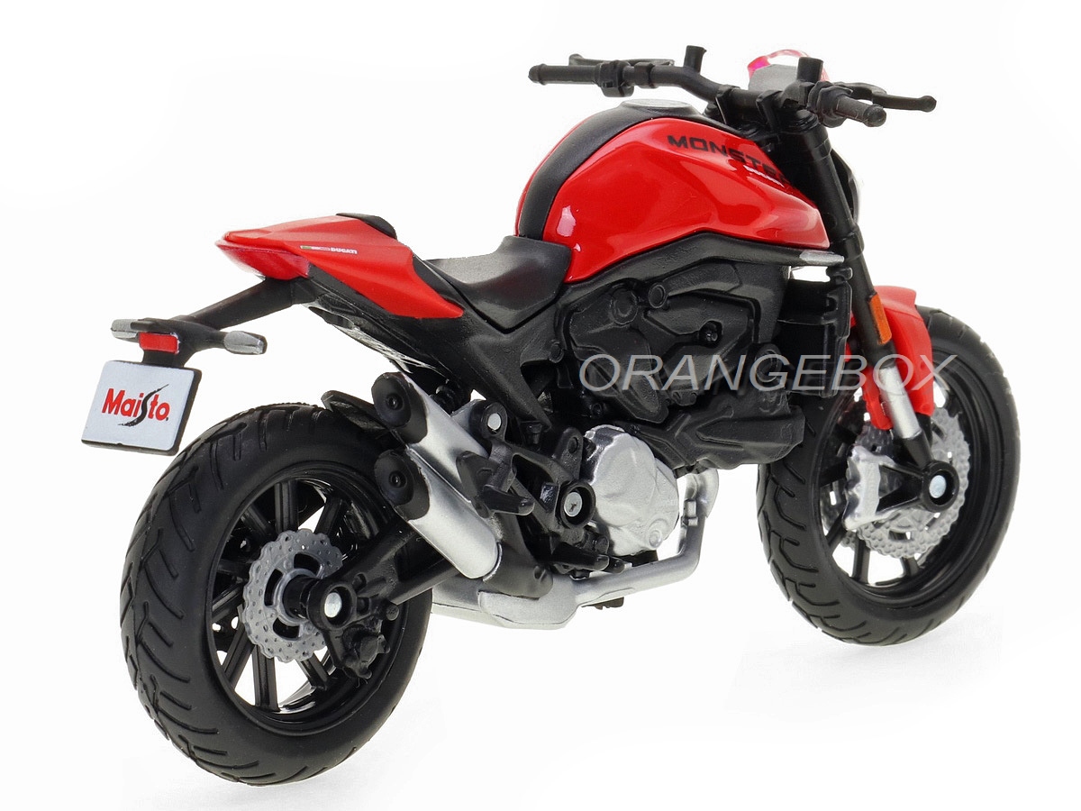 Ducati Monster 2021 Maisto 1:18 - 18 anos! Loja on-line de miniaturas ...