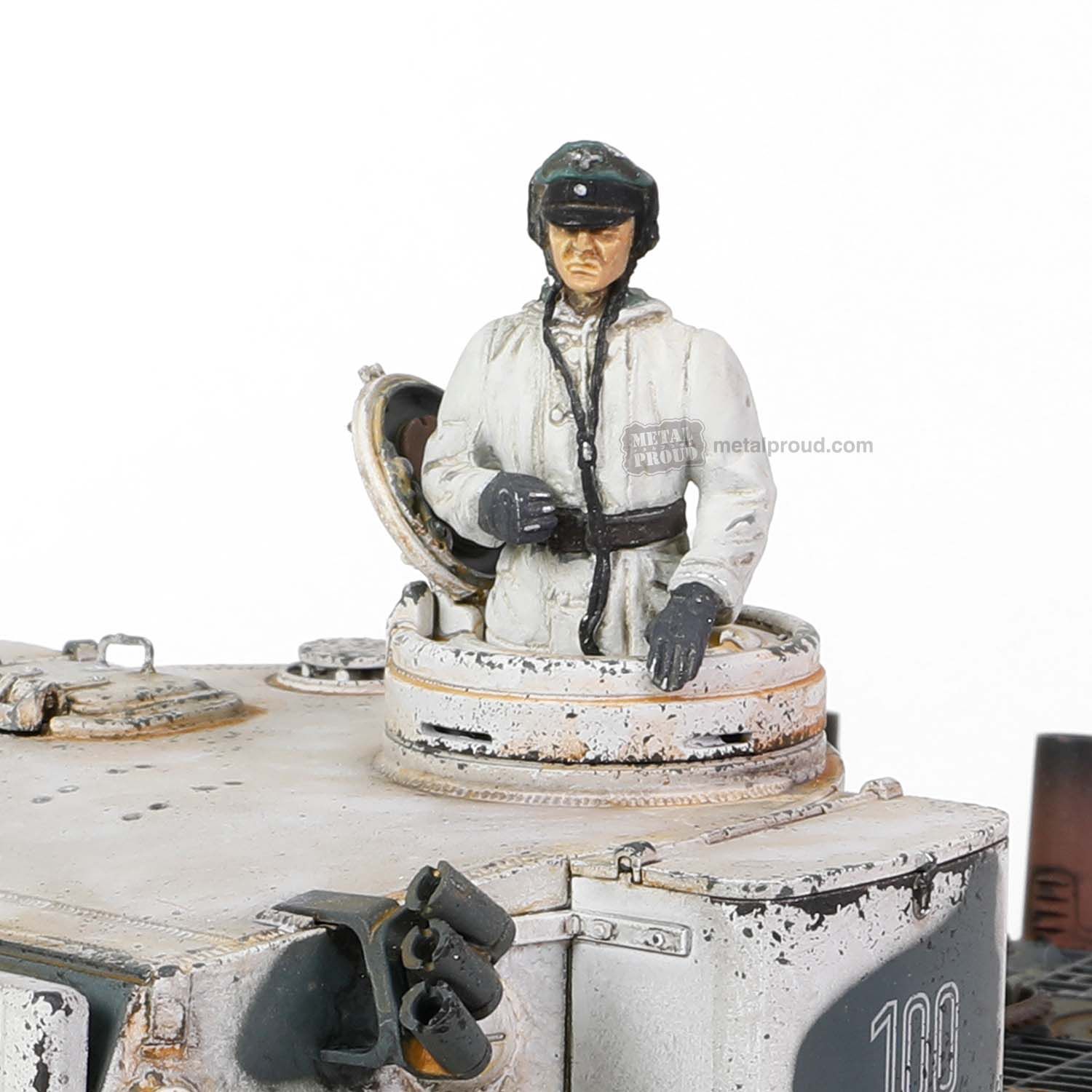 Tanque German Sd.Kfz.181 PzKpfw VI Tiger Ausf. E Panzerabteilung 502 1: ...