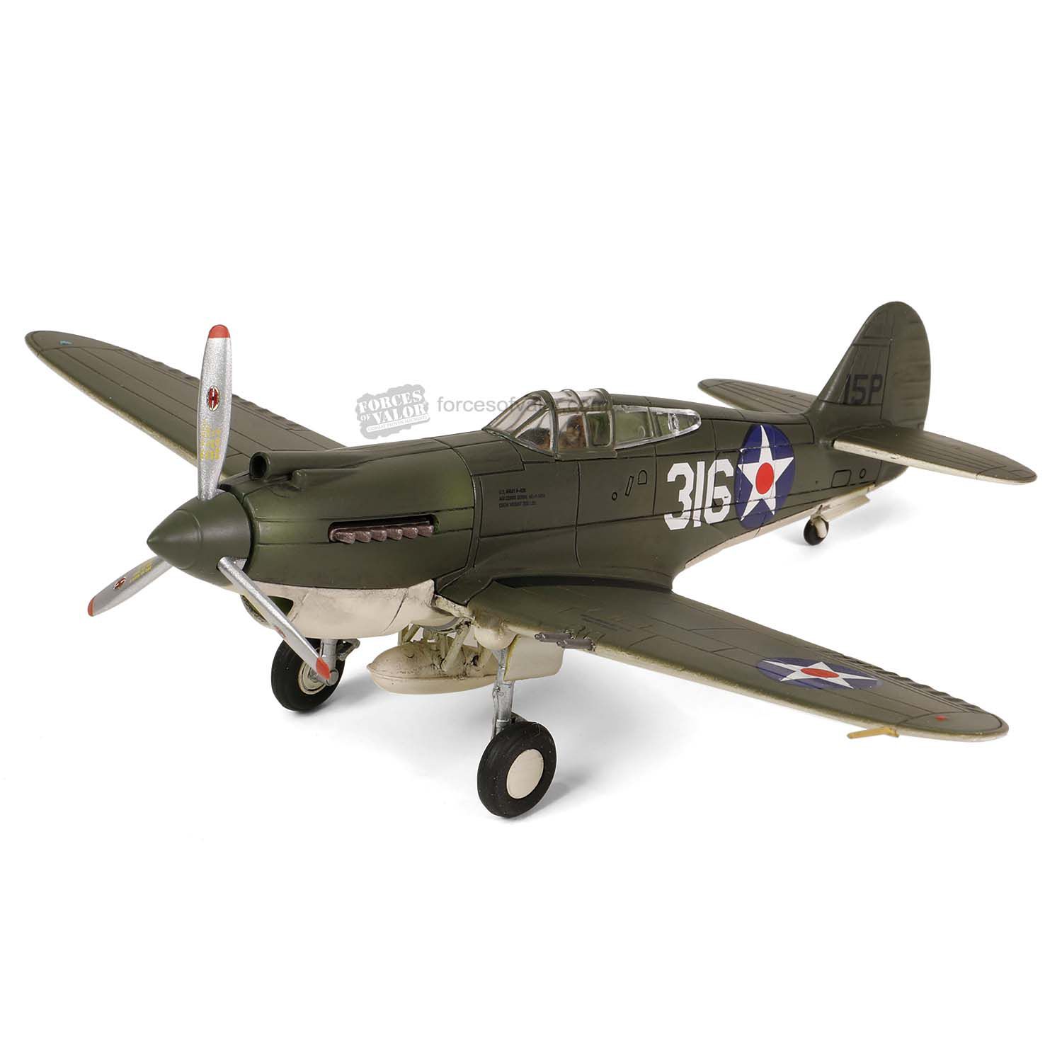 Avião P-40B Hawk 81A-2 United States of America 1:72 Forces of Valor ...