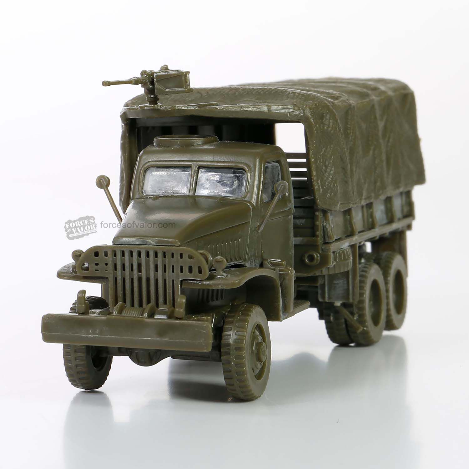 Model Kit Caminhão GMC 2.5 Ton Cargo Truck (Normandy 1944) 1:72 Forces ...