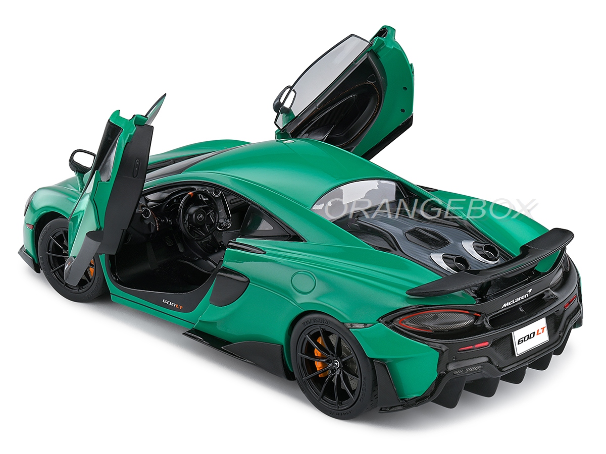 McLaren 600LT 2018 1:18 Solido Verde - 19 anos! Loja on-line de miniaturas colecionáveis!