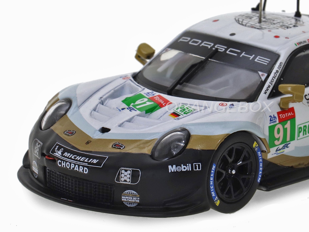 Porsche 911 RSR LMGTE Pro 24 Horas LeMans 2019 1:43 Ixo Models - 19 ...