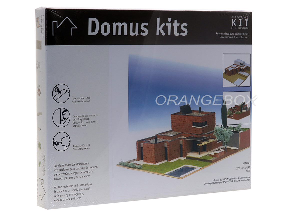 Kit Modelismo Construção Actual Rocafort 1:87 Domus Kits - 20 anos ...
