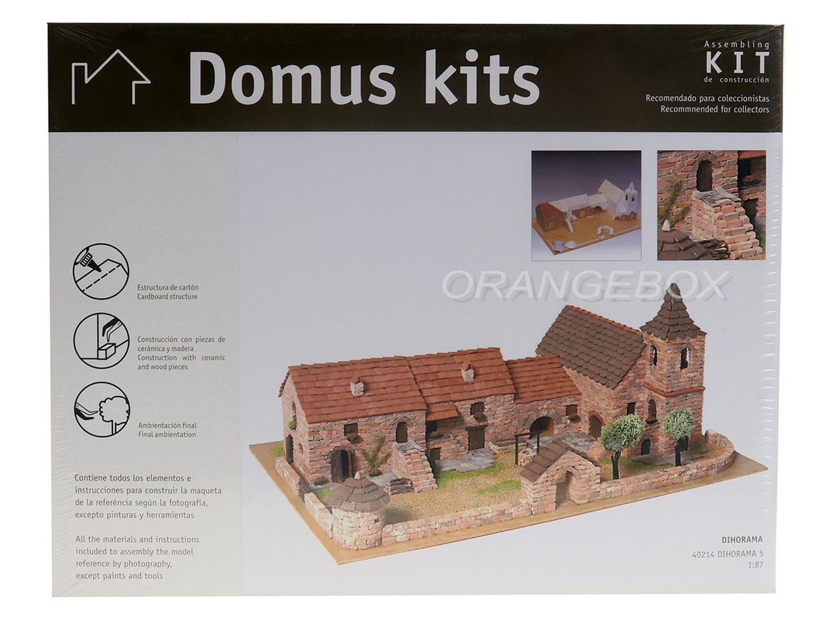 Kit Modelismo Construção Dihorama 5 1:87 Domus Kits - 20 anos! Loja on ...