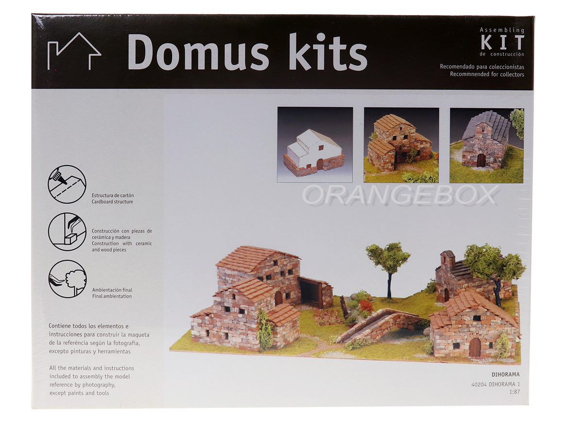 Kit Modelismo Construção Dihorama 1 1:87 Domus Kits - 20 anos! Loja on ...